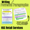 Retail Services - Writing Powerful Paragraphs - Teacher Professional ...