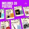 Musical Instrument Posters - Teacher Professional Development