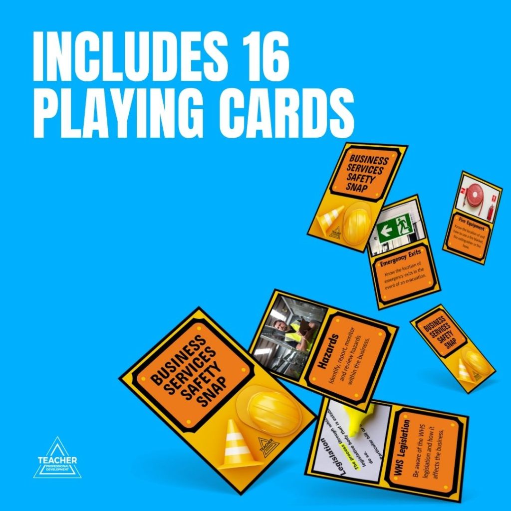 Business Services Safety Snap - Teacher Professional Development