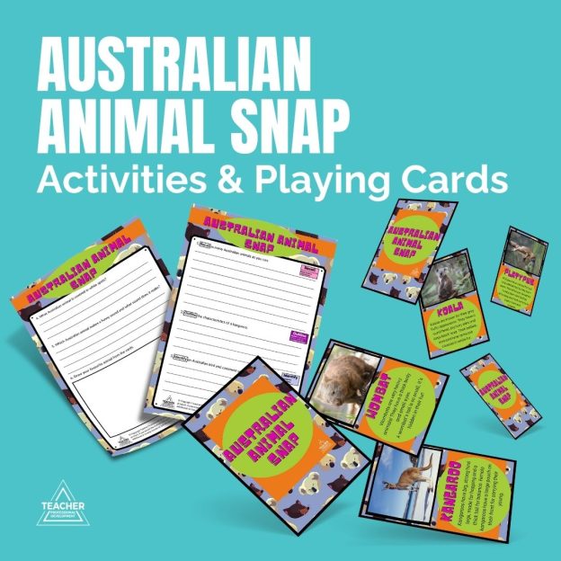 Australian Animals Snap - Teacher Professional Development