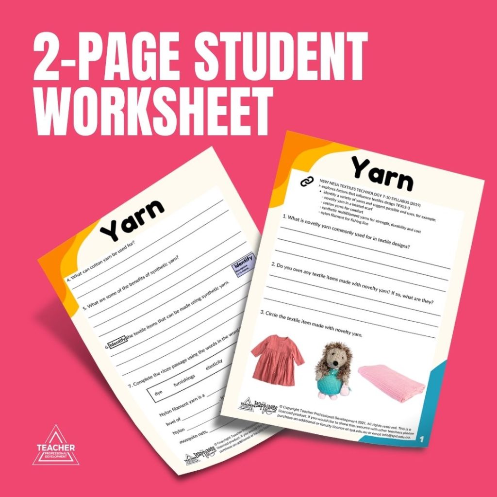 Life Skills Yarn - Teacher Professional Development