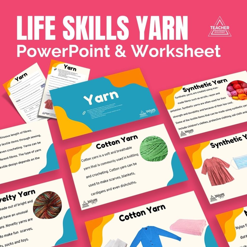 Life Skills Yarn - Teacher Professional Development