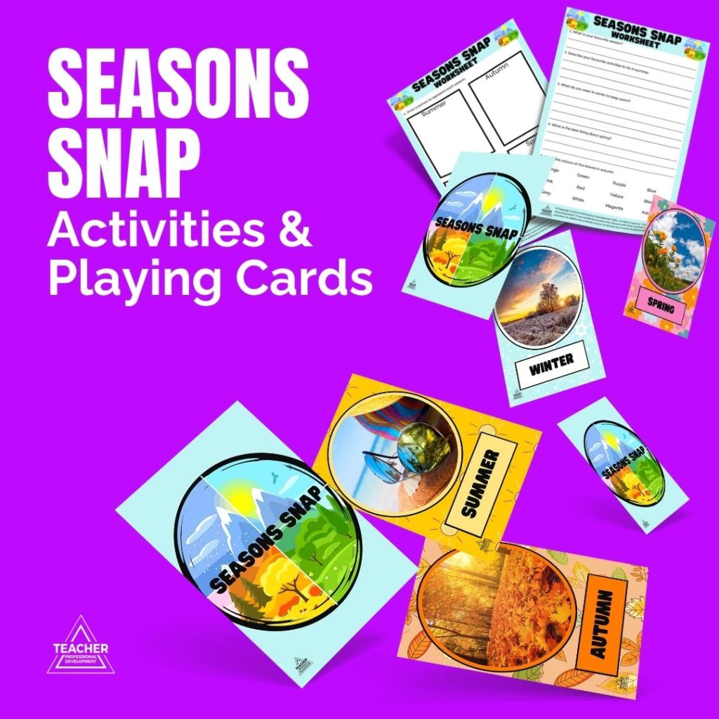 Seasons Snap - Teacher Professional Development