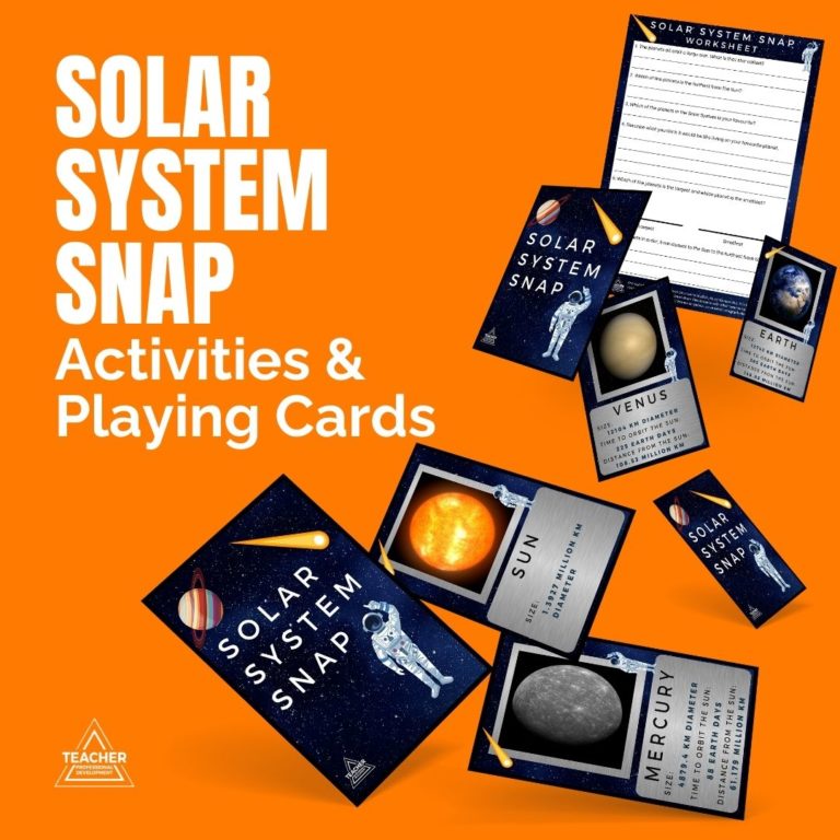 Solar System Snap - Teacher Professional Development