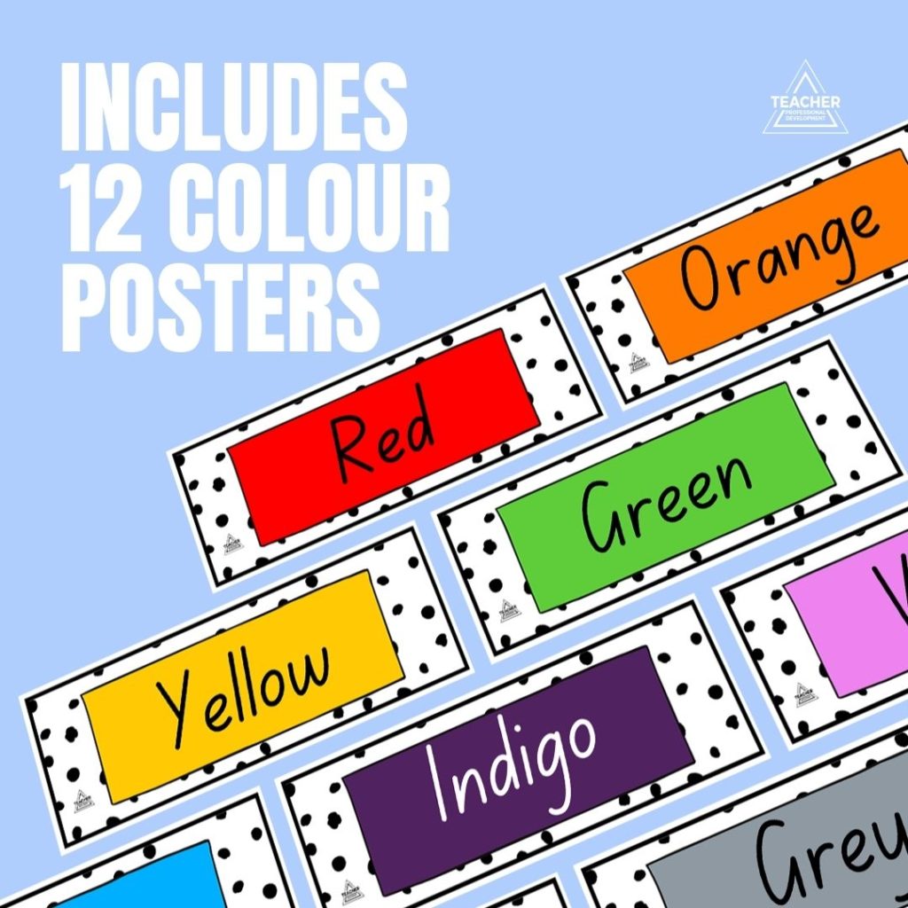 Colour Poster Pack - Teacher Professional Development