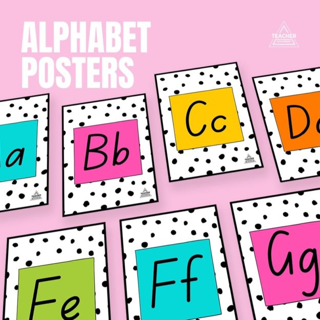 Alphabet Poster Pack - Teacher Professional Development
