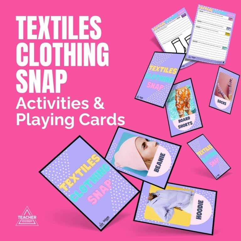 Textiles Safety - Teacher Professional Development