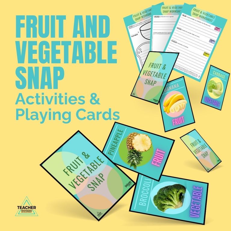 Fruit and Vegetable Snap - Teacher Professional Development