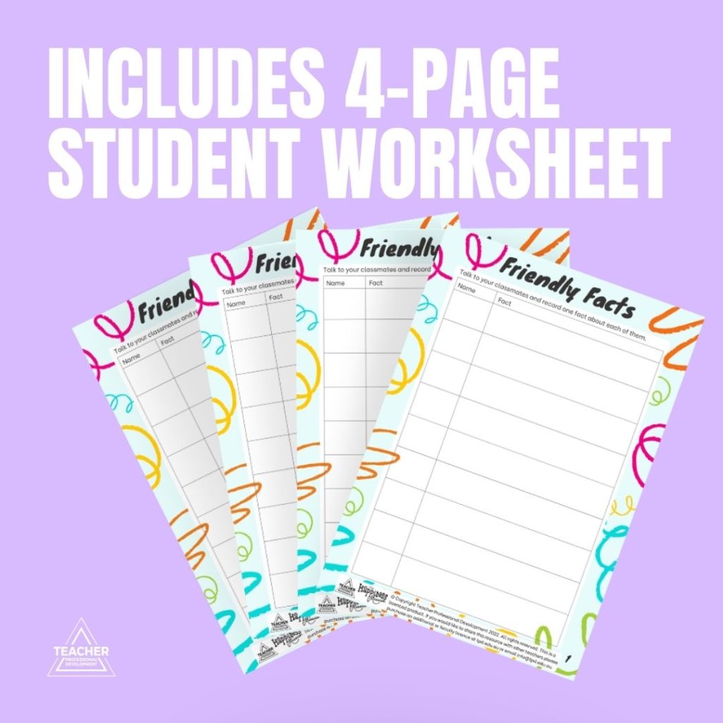 Friendly Facts - Teacher Professional Development