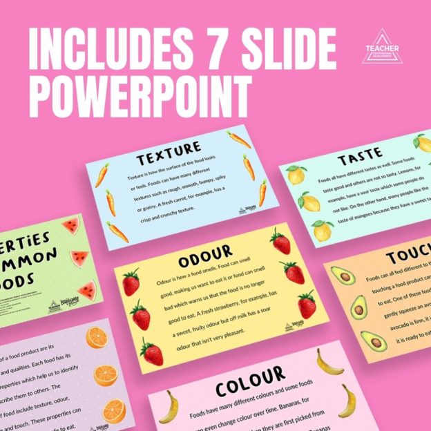 Life Skills Properties of Common Foods - Teacher Professional Development