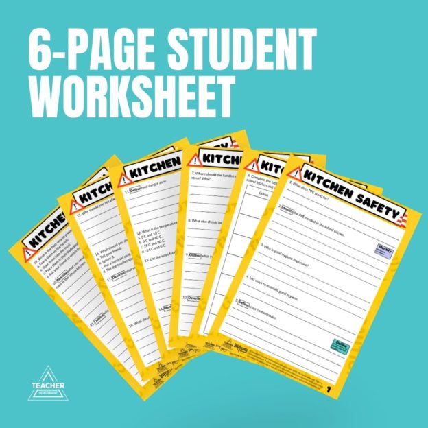 Kitchen Safety - Teacher Professional Development