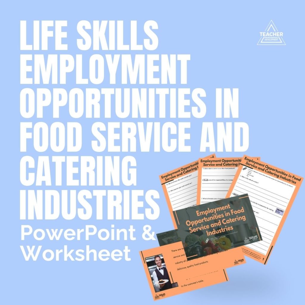 Life Skills Employment Opportunities in Food Service and Catering ...