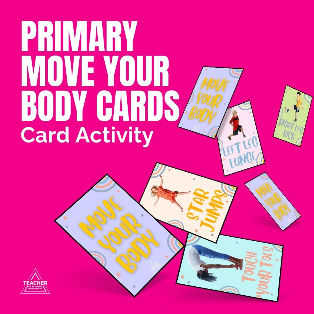 Early Childhood Move Your Body Cards - Teacher Professional Development