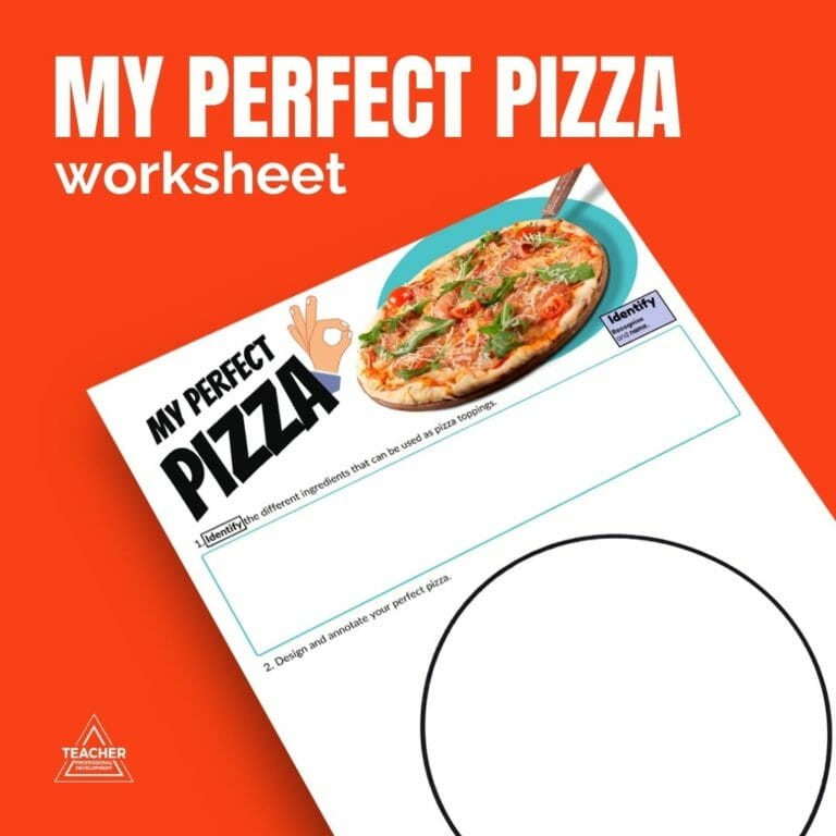 My Perfect Pizza - Teacher Professional Development