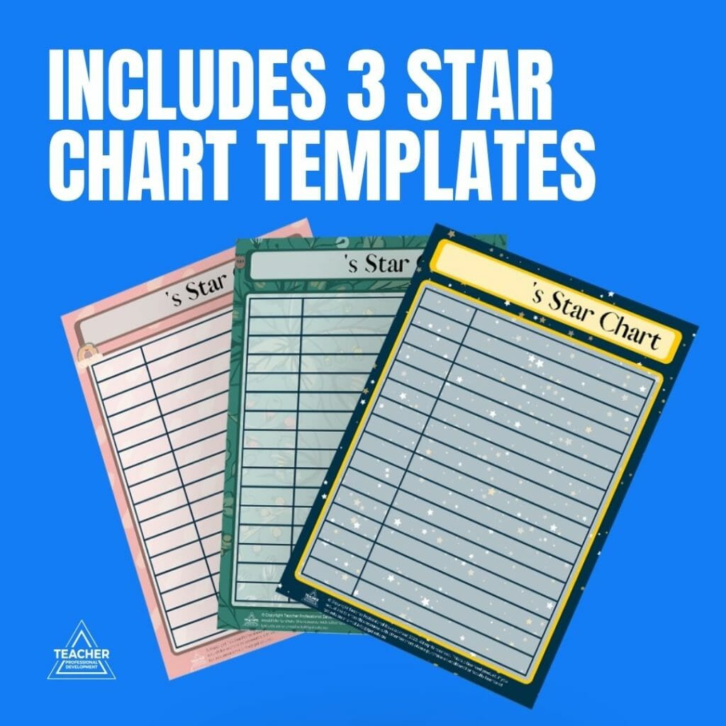 Star Chart - Teacher Professional Development