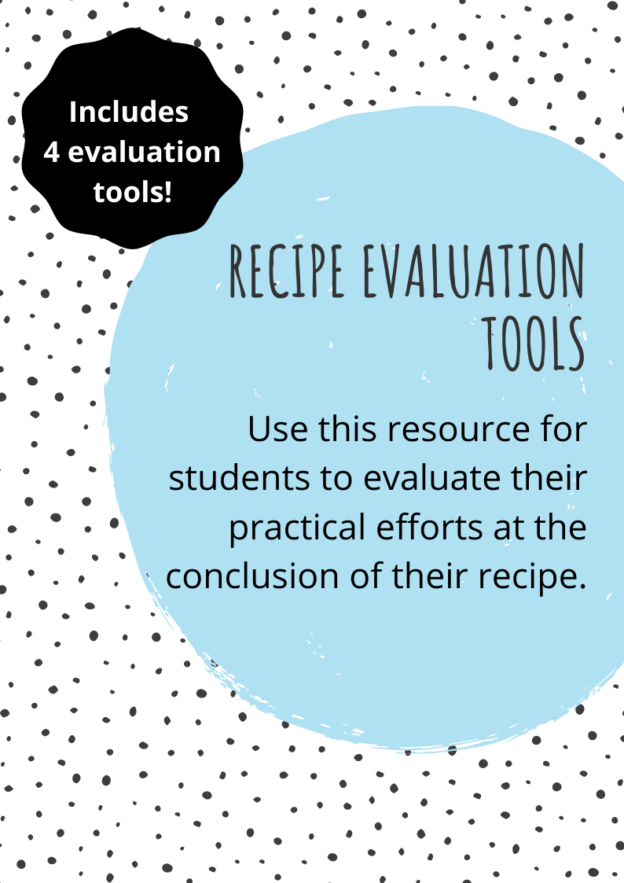 Food Evaluation Tools - Teacher Professional Development