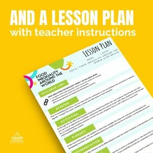 Life Skills Food Inequality Around the World - Teacher Professional ...