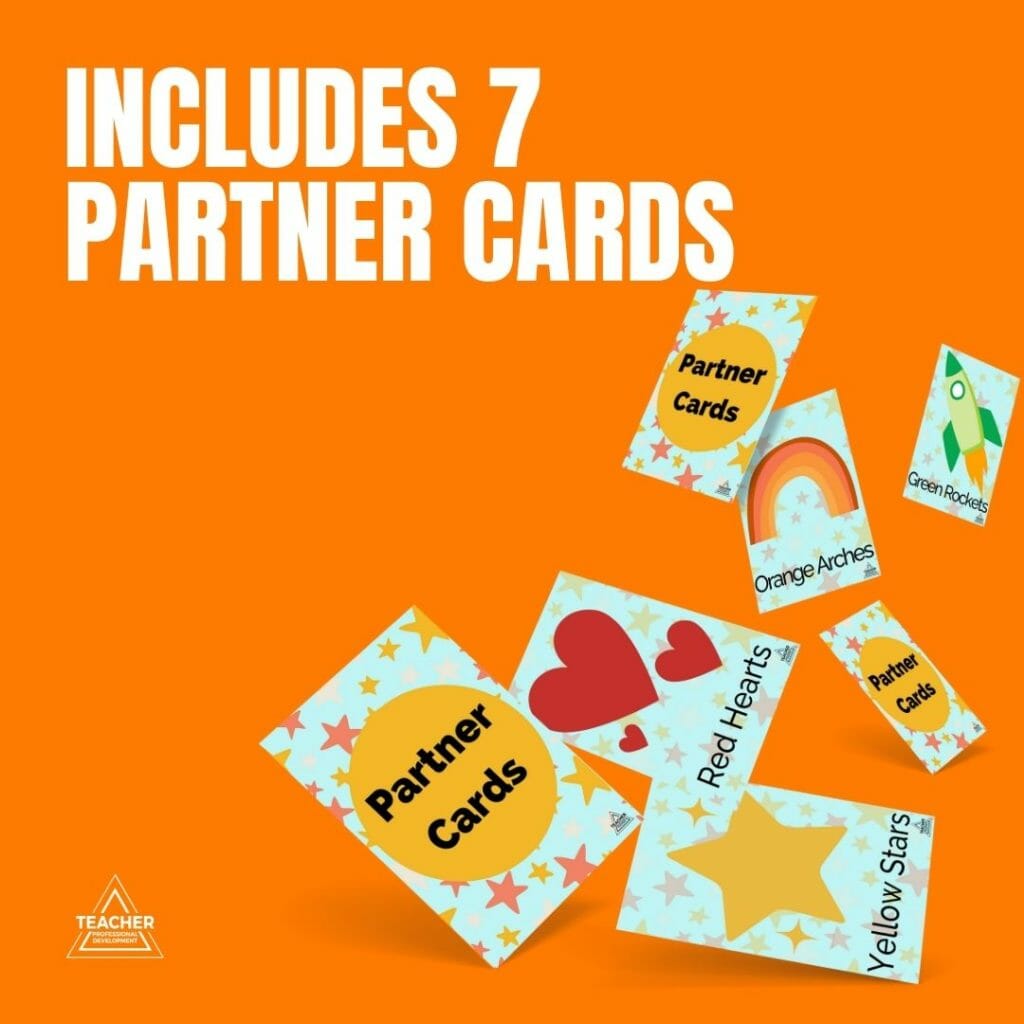 Partner Cards - Teacher Professional Development