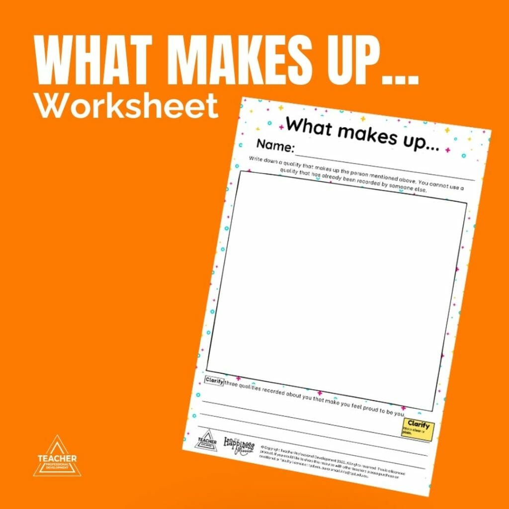 What Makes Up… - Teacher Professional Development