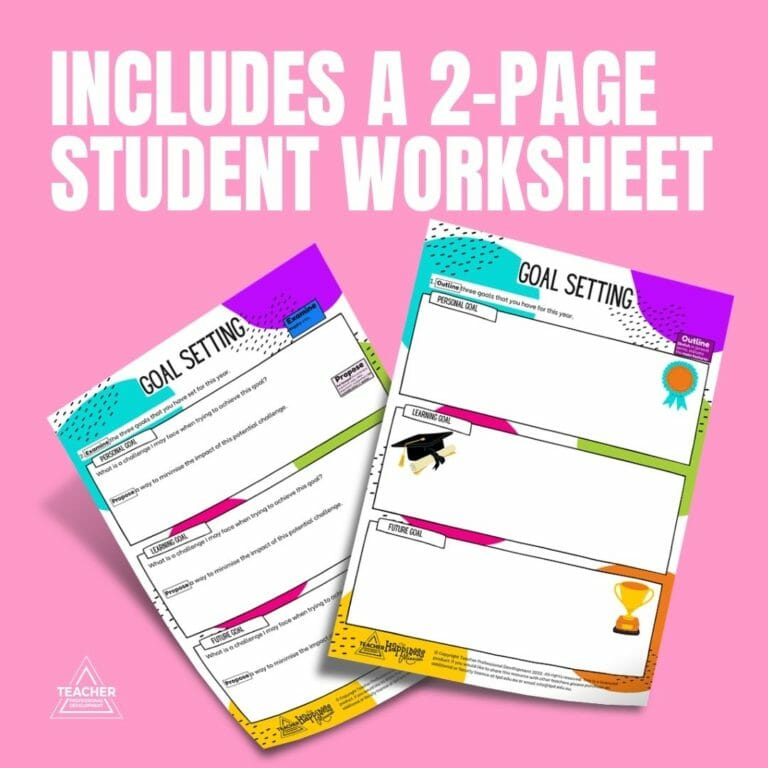 Goal Setting - Teacher Professional Development