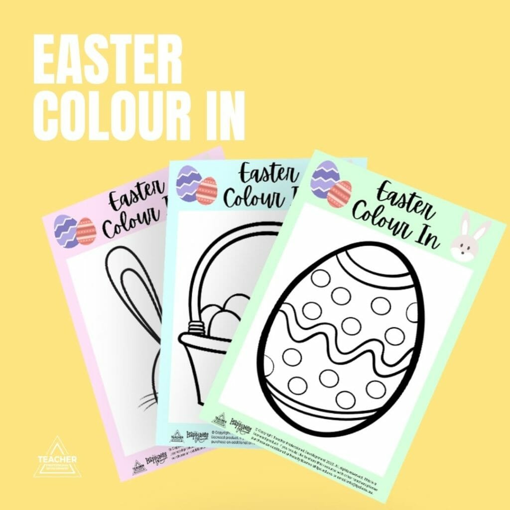 Easter Colour Ins - Teacher Professional Development