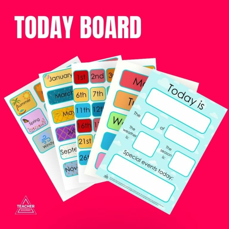 Today Board - Teacher Professional Development