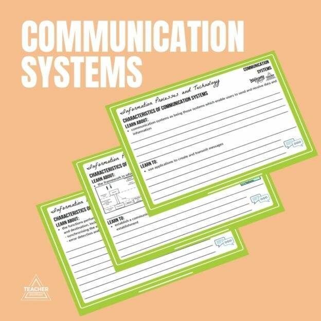 HSC Information Processes and Technology Study Templates