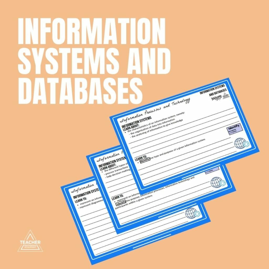 HSC Information Processes and Technology Study Templates