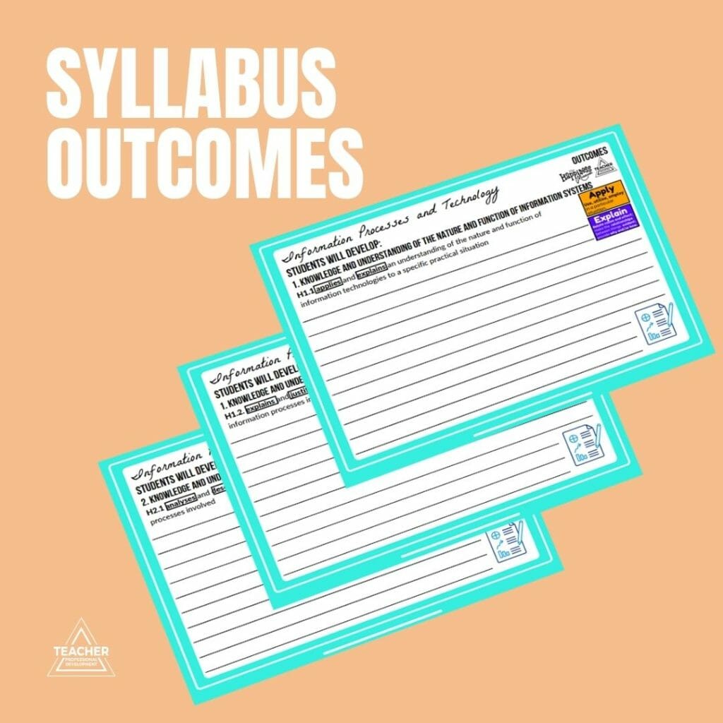 HSC Information Processes and Technology Study Templates