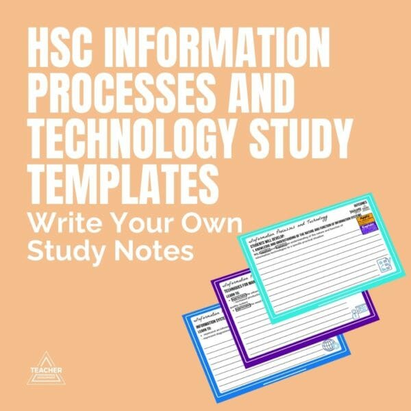 HSC Information Processes and Technology Study Templates