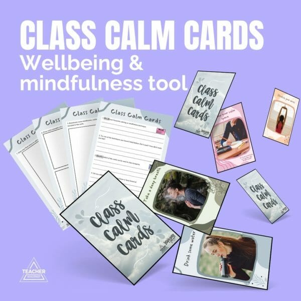Class Calm Cards - Teacher Professional Development