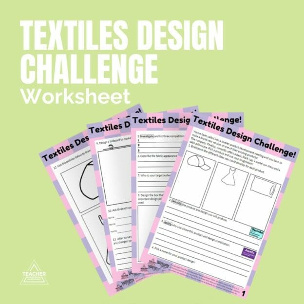Textiles Design Challenge - Teacher Professional Development