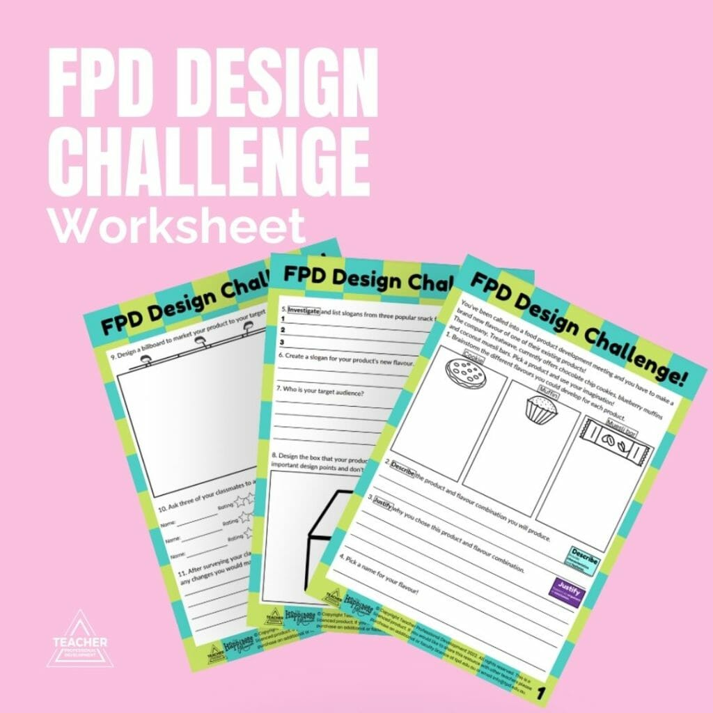 FPD Design Challenge - Teacher Professional Development