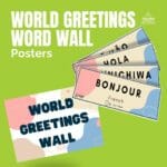 Japanese Vocabulary Word Wall - Teacher Professional Development