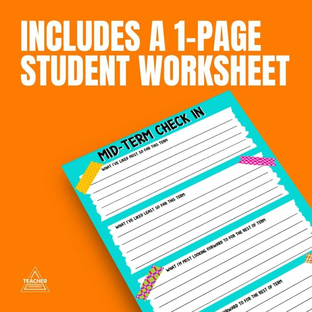 Mid-Term Check In - Teacher Professional Development