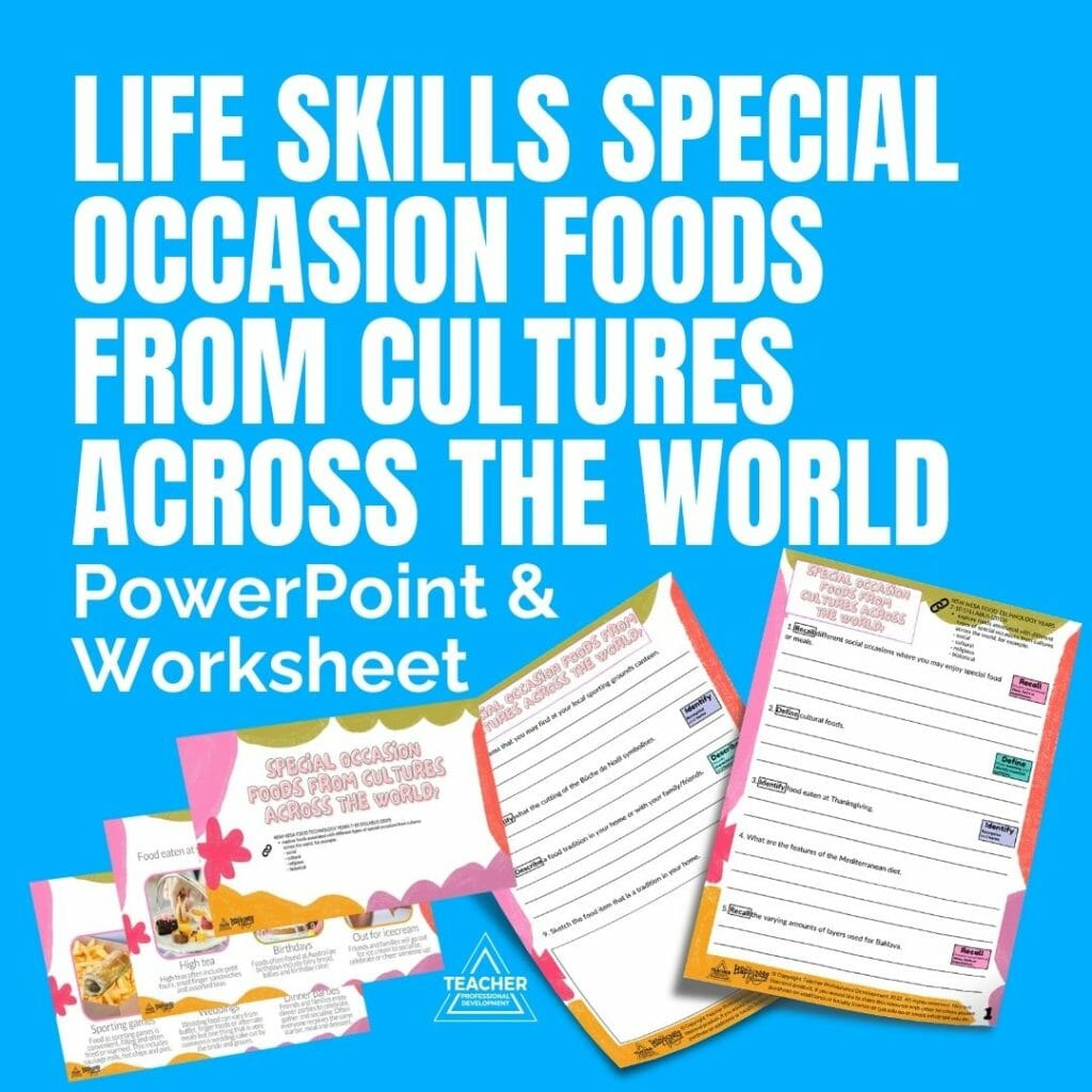 Life Skills Special Occasion Foods from Cultures Across the World ...