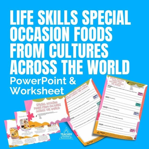 Life Skills Food Equity Find-a-Word - Teacher Professional Development