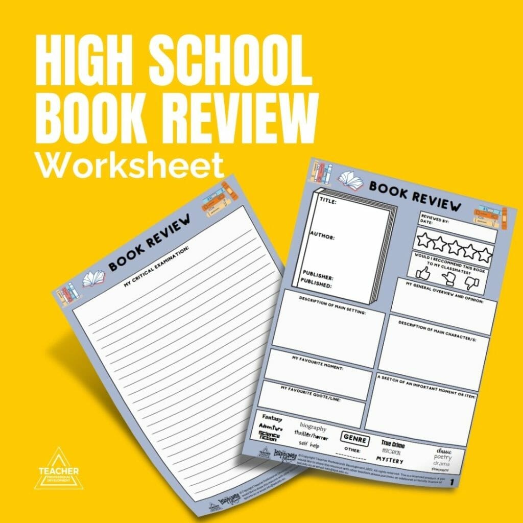 Book Review - Secondary - Teacher Professional Development