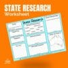 State Research Worksheet - Teacher Professional Development