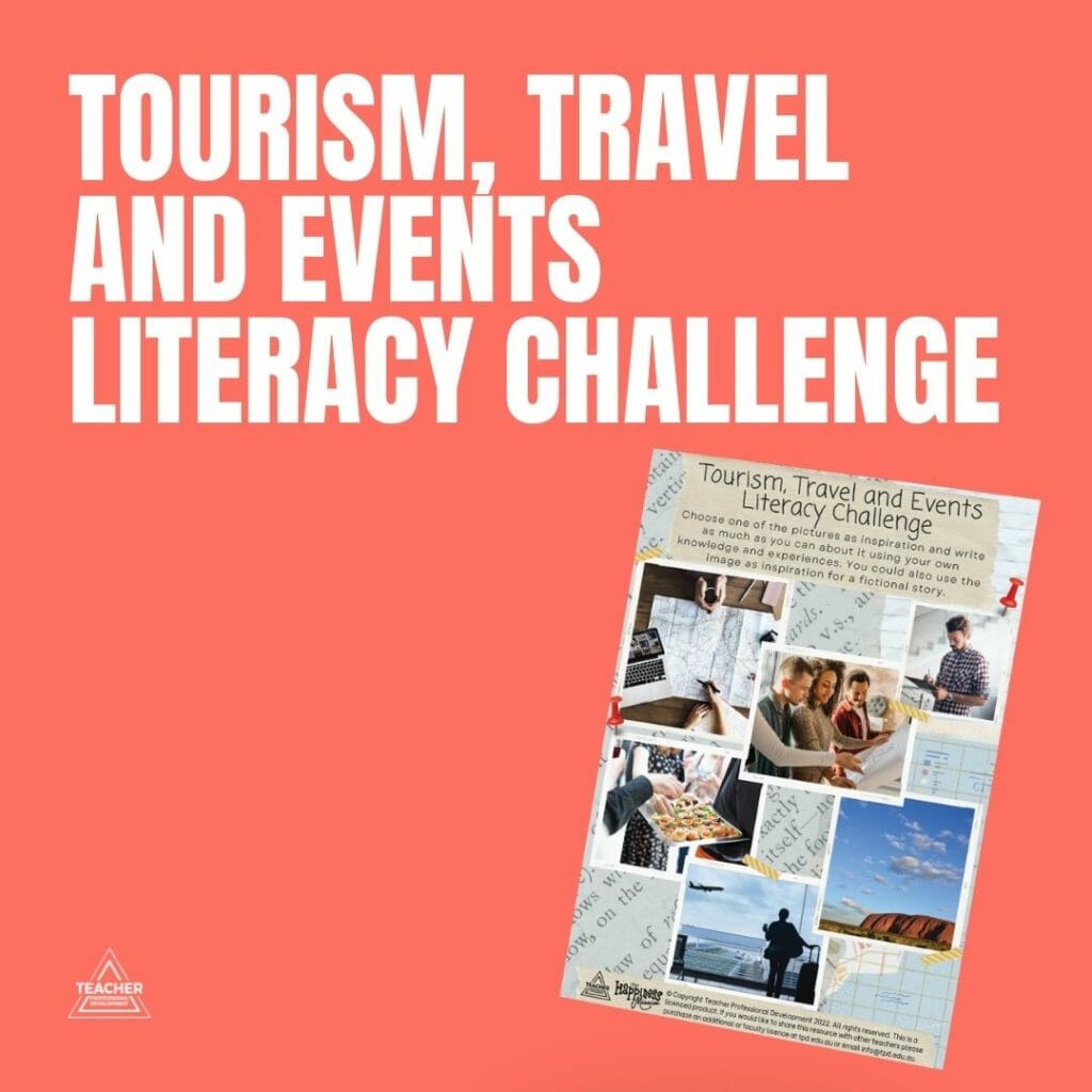 Tourism, Travel and Events Literacy Challenge - Teacher Professional ...