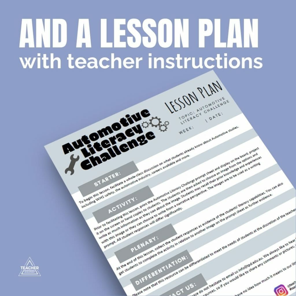 Automotive Literacy Challenge - Teacher Professional Development