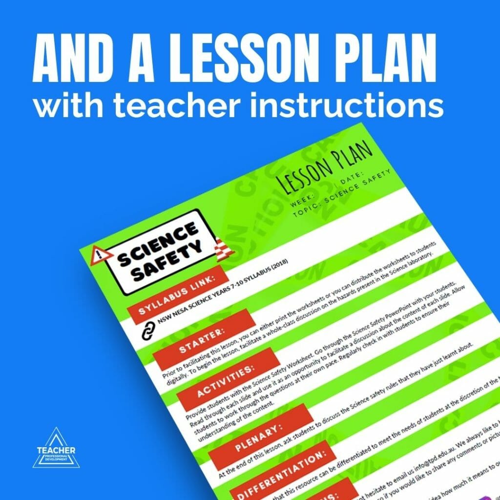 Science Safety - Teacher Professional Development