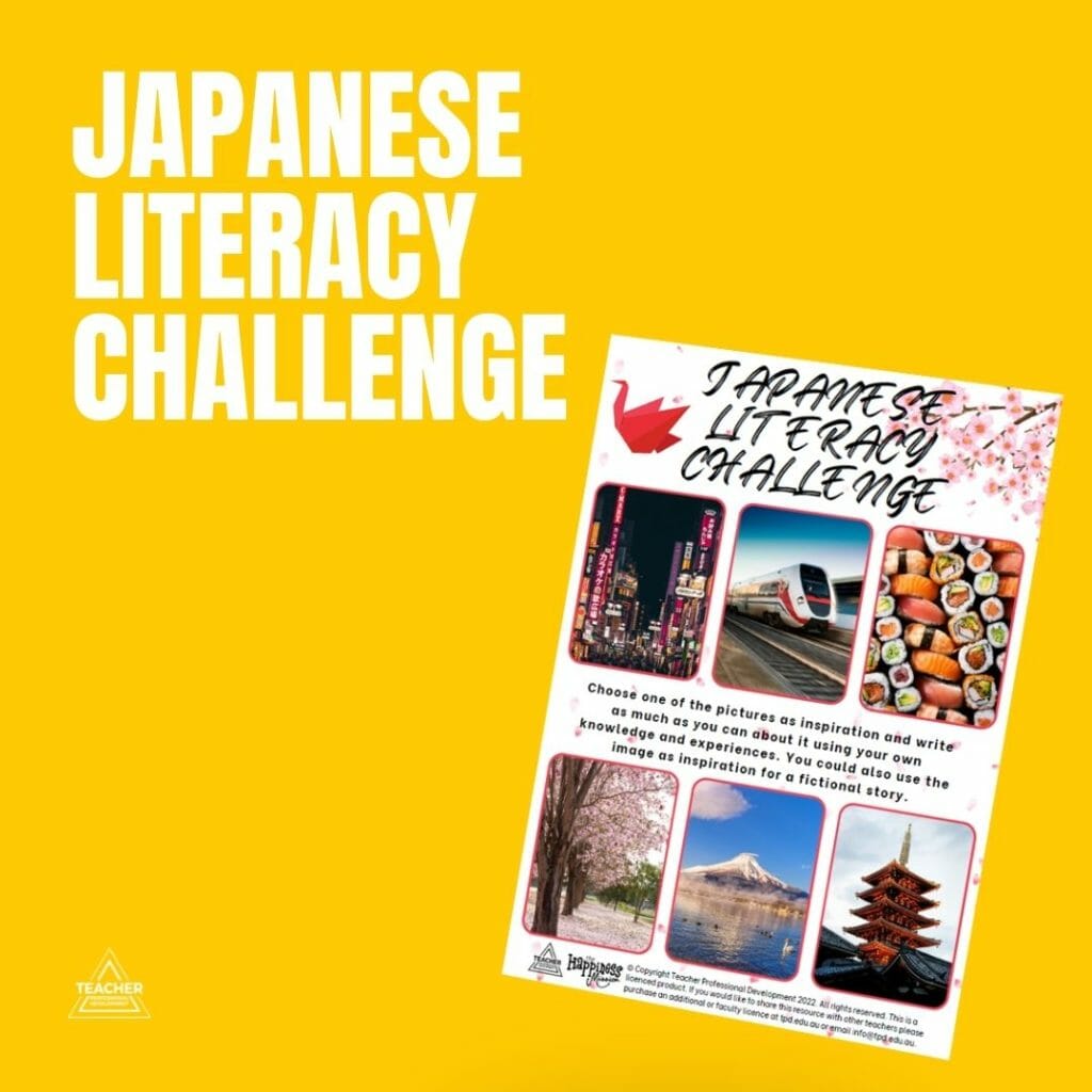 Japanese Literacy Challenge - Teacher Professional Development