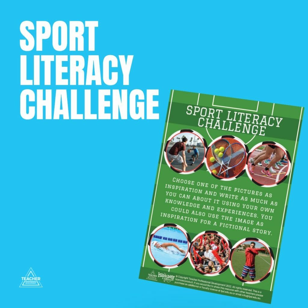 Sport Literacy Challenge - Teacher Professional Development