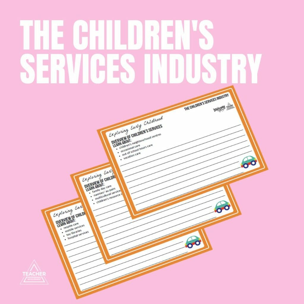 HSC Exploring Early Childhood Study Templates - Resource