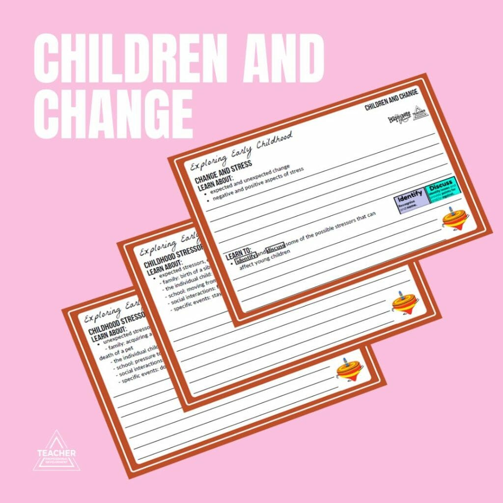 HSC Exploring Early Childhood Study Templates - Resource