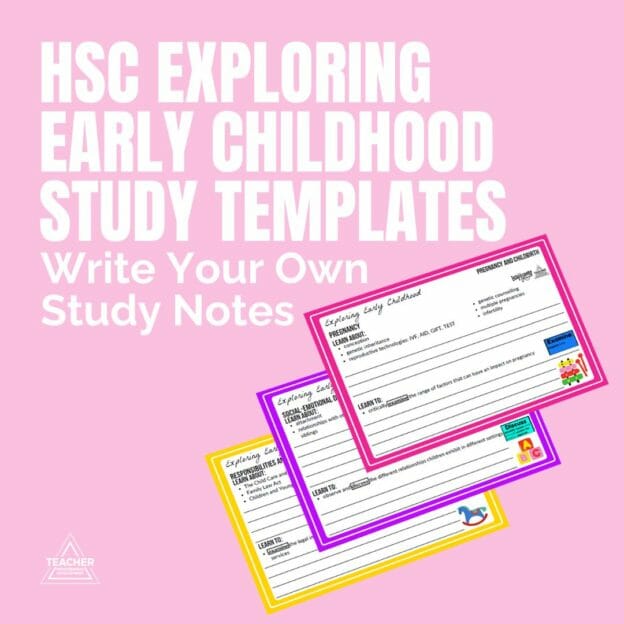 HSC Exploring Early Childhood Study Templates - Resource