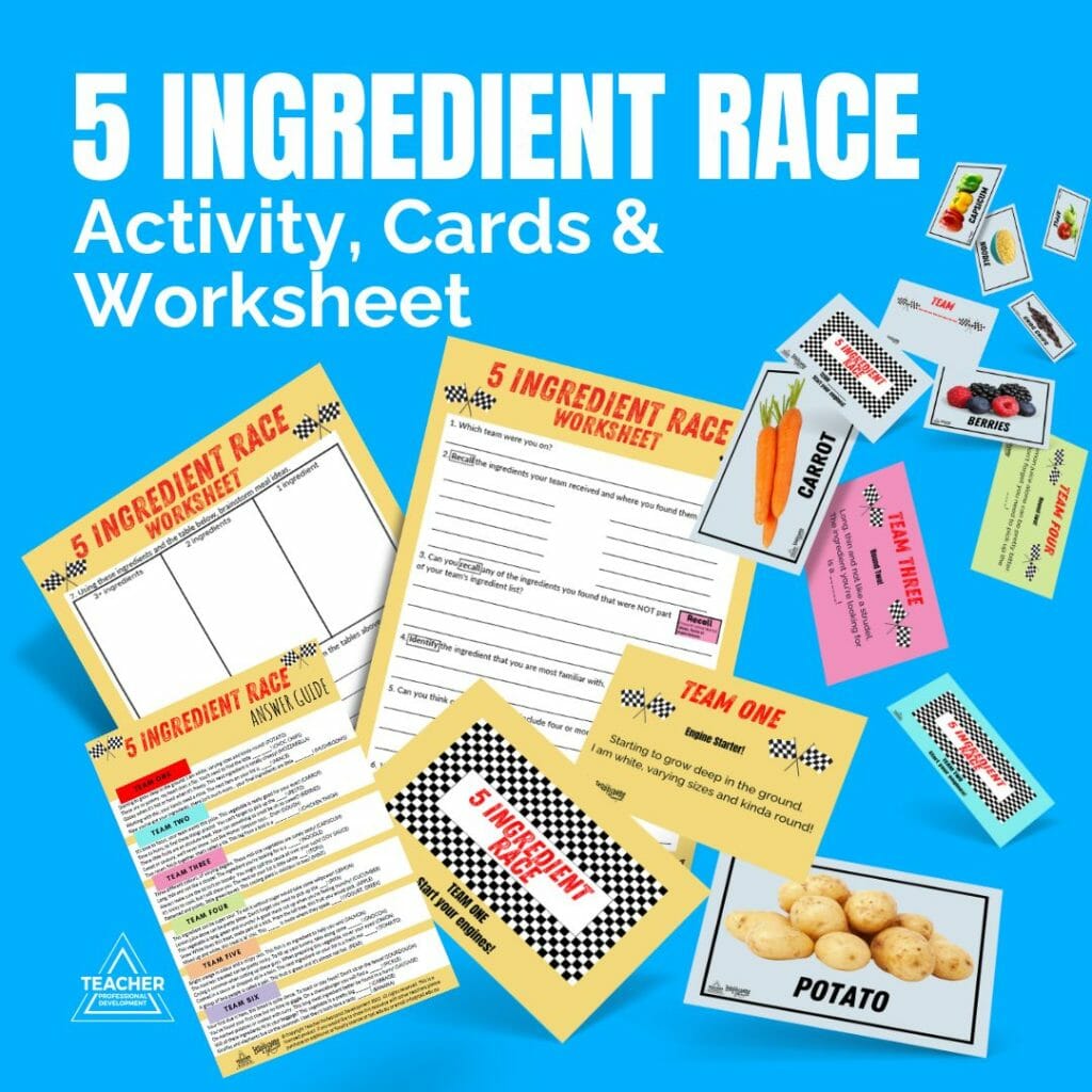 Hunt the Kitchen Hazards Life Skills Food Technology resource