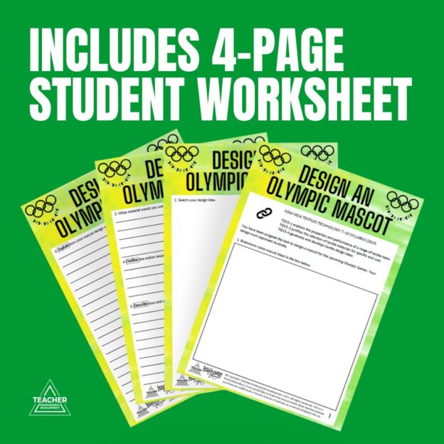 Design an Olympic Mascot - Teacher Professional Development