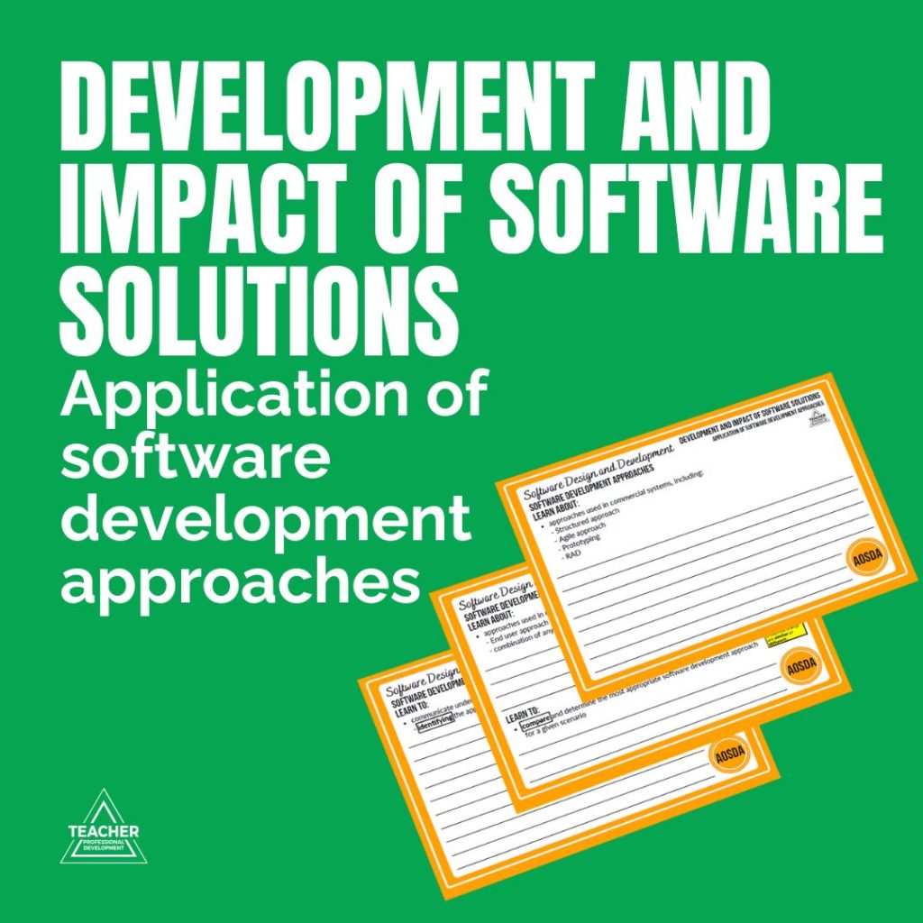HSC Software Design and Development Study Templates